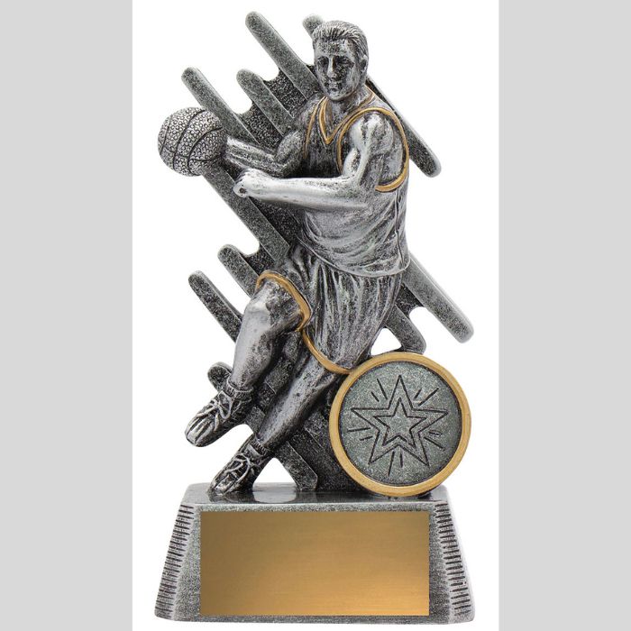 Basketball Zoom Series Trophy - Male & Female – Kingston Trophies