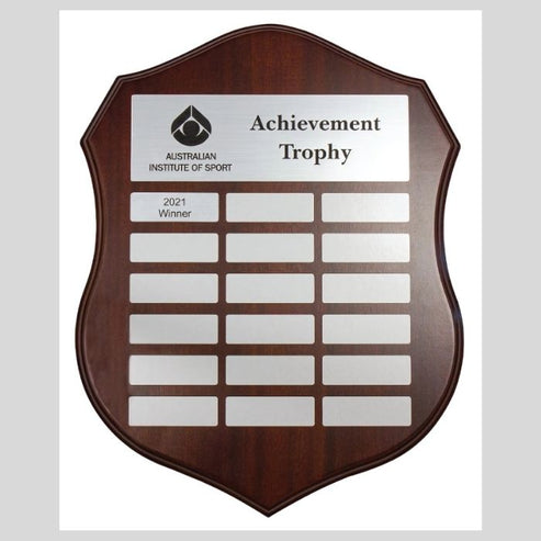 Distinction Timber Perpetual Shield – Kingston Trophies
