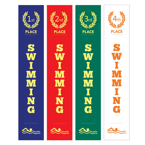Swimming Ribbons – Kingston Trophies