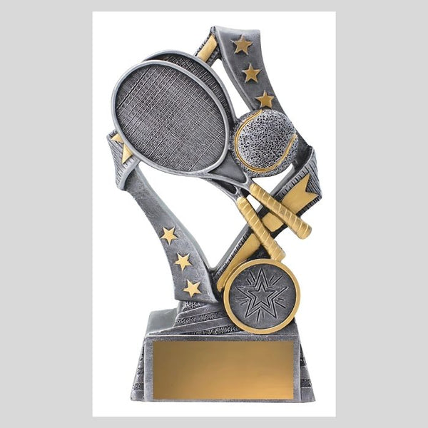 Tennis FLAG Theme Trophy – Kingston Trophies